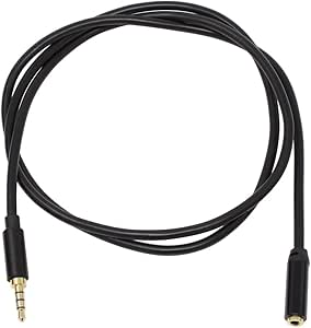 Amazon | アイネックス 4極ステレオミニ延長ケーブル 1m AVC-06 | Ainex | ステレオケーブル