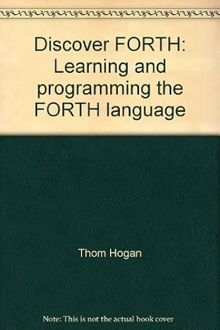 Amazon.com: Discover Forth: 9780079310798: HOGAN, THOM: Books