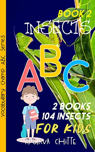 Amazon.com: Insects ABC For Kids: Book 2. ABC Learning.: 2 Books, 100 ...