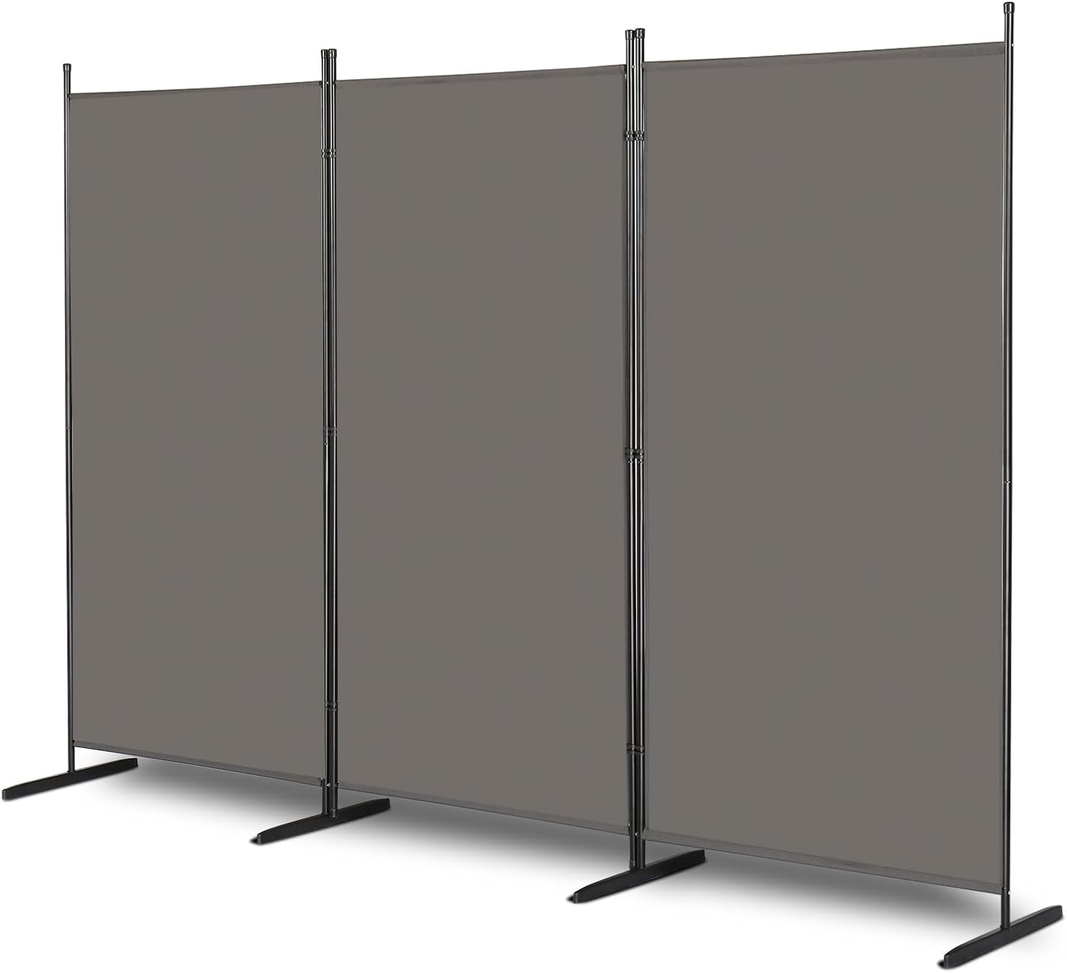 3 Panel Room Divider, 6FT Room Dividers Free Standing, Portable Folding ...