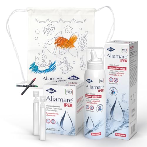 Aliamare Iper Spray E Flaconcini + Sacca Da Colorare | Soluzione ...