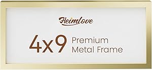 Amazon.com - Heimlove 4x9 Aluminum Picture Frame, Metal Picture Frame ...