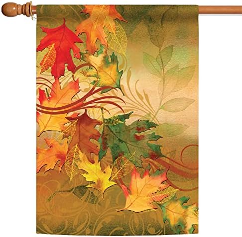 Amazon.com : Toland Home Garden 112536 Welcome Friends Fall Flag 12x18 ...