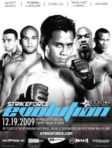 Amazon.com: Cung Le Scott Smith Strikeforce Evolution MMA UFC 18" x 24 ...