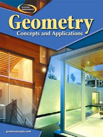 Amazon.com: Geometry: Concepts and Applications, Student Edition ...