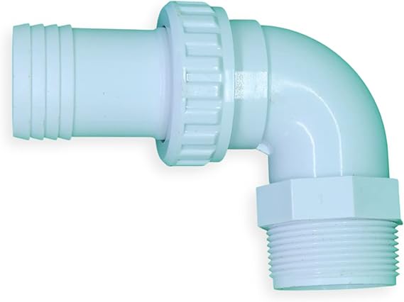 Amazon.com : loopool PVC Elbow Quick Connect Pool Union 1.5" Hose Part ...