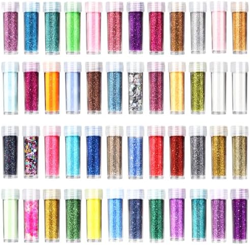 Amazon.com : 36 Colors Glitter Set, Fine Glitter for Resin, Arts and ...