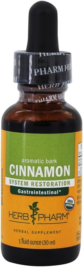 Amazon.com: Herb Pharm Certified Organic Cinnamon Liquid Extract for ...