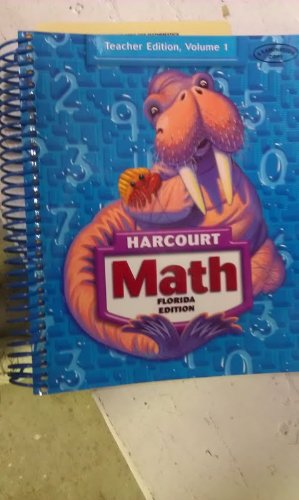 Teachers Edition Volume 1 Grade 3 (Harcourt Math): Maletsky ...