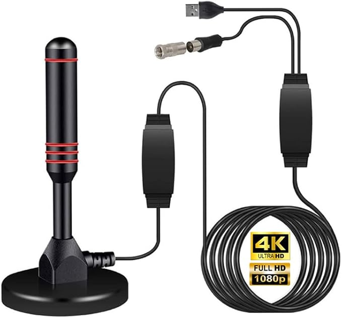 Amazon | 【2024年強化モデル・信号増強 】室内アンテナ TS・CORP テレビアンテナ 450KM 受信範囲 4K HD アンテナ 地デジアンテナ 360度全方位受信 信号 ...