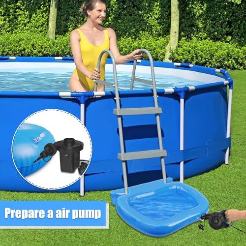 Snapklik.com : Pool Foot Bath, Inflatable Pool Foot Wash Tray For Pool ...
