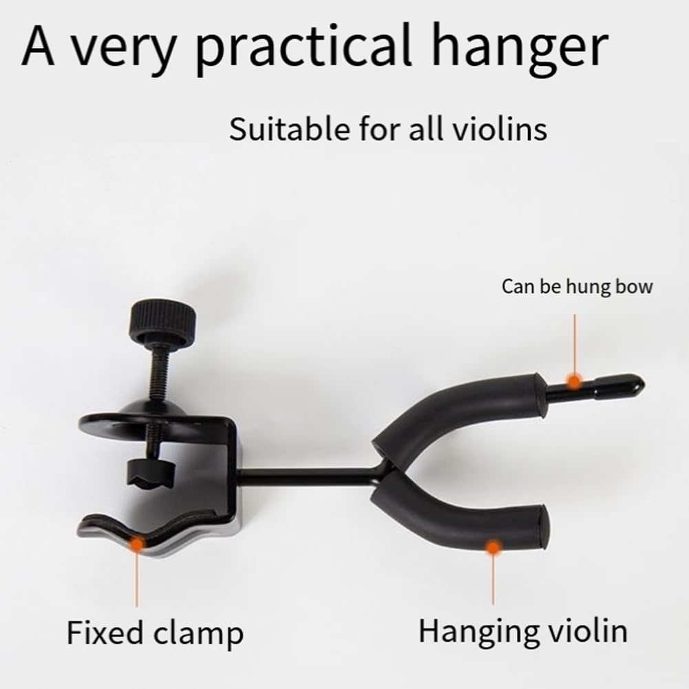 Violin Hanger Violin & Viola Stand Microphone Or Sheet Music Stand ...