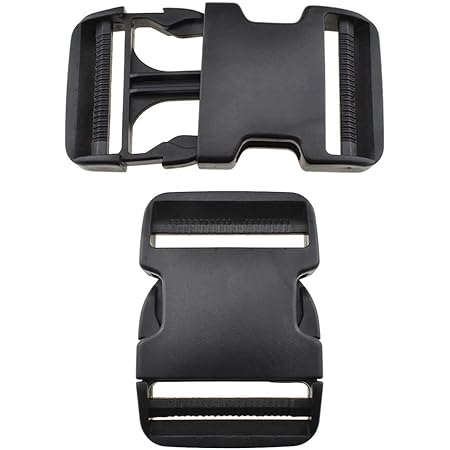 Amazon.com: 2 Inch Belt Buckle Clip, 2 Pack Quick Side Release Buckles ...