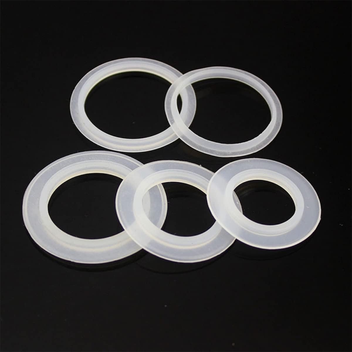 RANRAO Sink Waste Basin Plug, Seal Lip Basin Plug Silicone Ring Gasket ...
