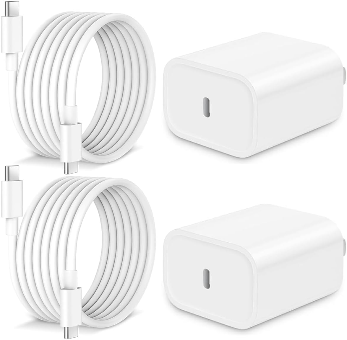 Amazon.com: iPhone 16 15 Charger Fast Charging USB C Charger Block 2 ...