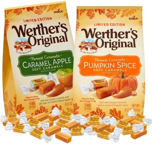Amazon.com : Sweetzo - Pumpkin Spice and Caramel Apple Original Soft ...