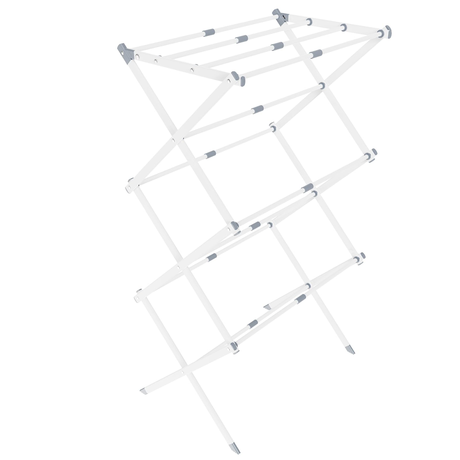 Amazon.com: HARJERY Foldable Laundry Drying Rack, Collapsible Clothing ...