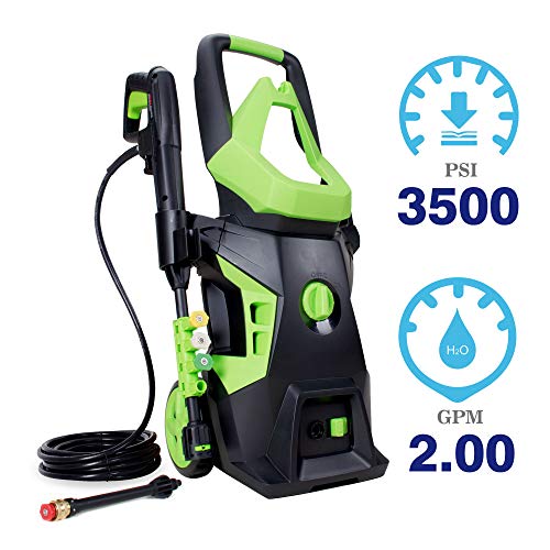 PowRyte Elite Power Washer 3500PSI 2.0GPM,Electric Pressure Washer with ...