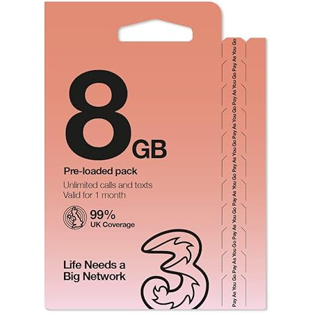 O2 SIM Card UK PAYG £10 Bundle -7GB DATA + Unltd Texts & Mins ...