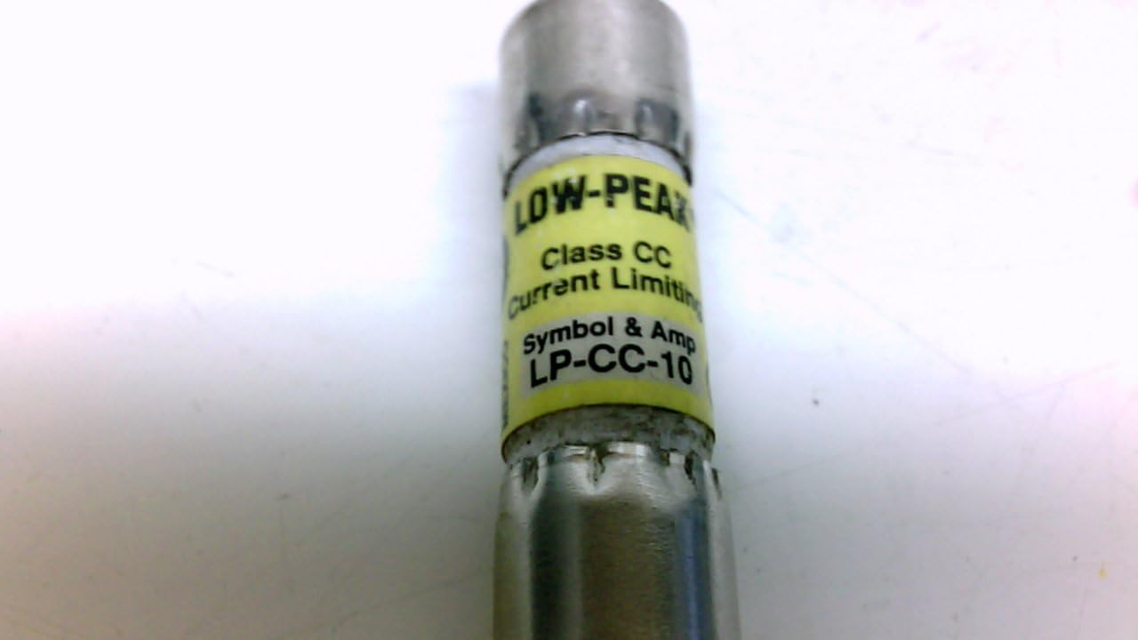 BUSSMANN LP-CC-10 Low-Peak, 10 AMP Class Cc 600V Fuses, Nib - 1 Box Of ...