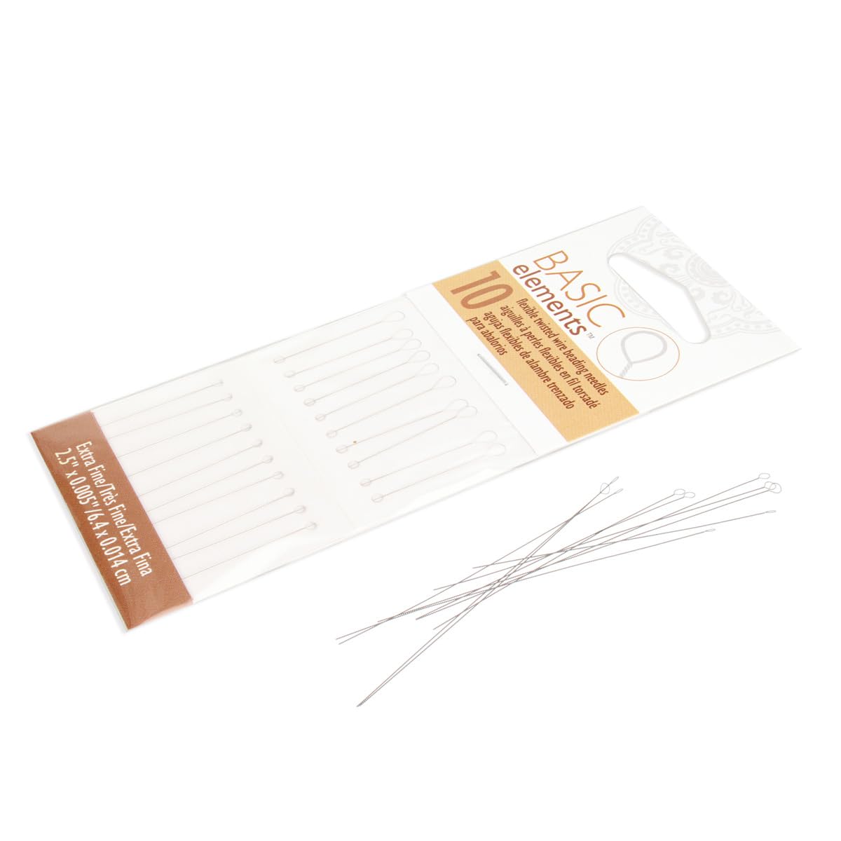Amazon.com: Basic Elements Twisted Wire Needles – Extra Fine Flexible ...