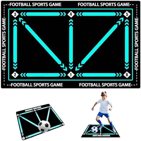 Football Training Mat -Soccer Mastery Skills 90x60cm Football Gifts for ...