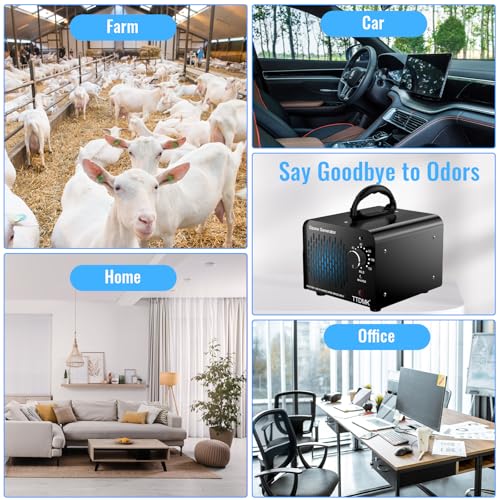 Ozone Generator 15,000mg/h, Commercial Ozone Machine Odor Removal, High ...