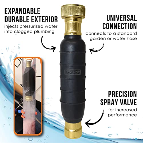 Snapklik.com : DrainX Hydro Pressure Drain Cleaning Bladder Pro - Fits ...