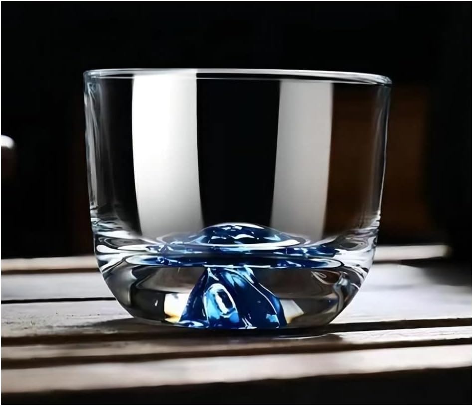 Amazon.com | LiuShaye Kanayama Gui Cup, Set of 2, Handmade Blown Glass ...