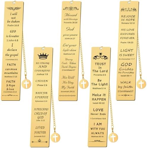 Amazon.com: Generic Personalized Custom Brass Bookmark (Gold) : Office ...