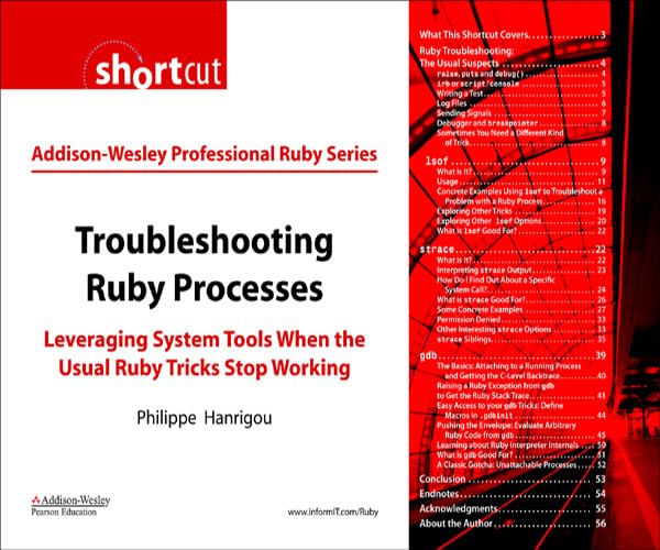 Amazon.com: Troubleshooting Ruby Processes: Leveraging System Tools ...