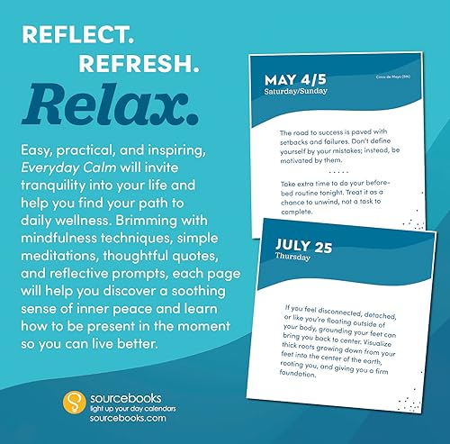 Snapklik.com : 2024 Everyday Calm Boxed Calendar: 365 Days Of ...