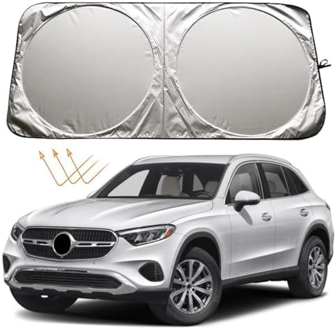 Amazon.com: XHRING Windshield Sun Shade for Mercedes Benz GLC GLC 300 ...