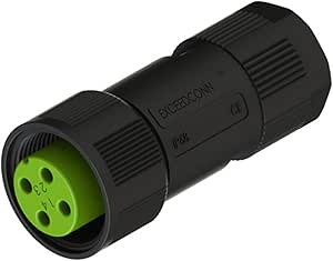 10 PCS/Set Industrial Male and Female Panel Mount IP68 Waterproof M20 4 ...