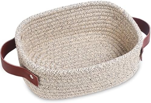 Amazon.com: ABenkle Small Storage Basket, Mini Baby Basket with Handle ...
