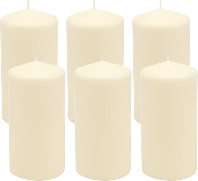 Amazon.com: Pillar Candles - Pillar Candles / Candles: Home & Kitchen