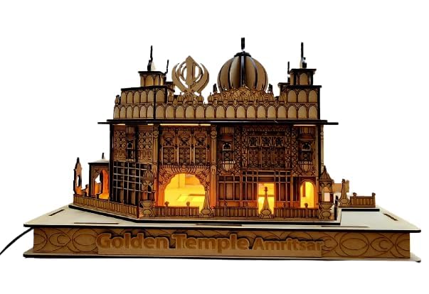 GIFTZORO Home Decor Amritsar Golden Temple Model Showpiece for Home ...