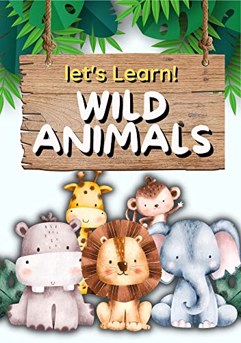 Amazon | Kid's Wild Animals Learing: Ultimate book to learn wild ...