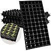 Amazon.com : 12 Pack Thick Durable 72 Cell Seed Starter Tray, 1.5inch ...