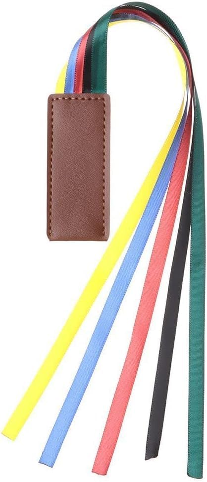 Amazon.com: Multi-Color Ribbon Bookmarks, Vintage Artificial Leather ...