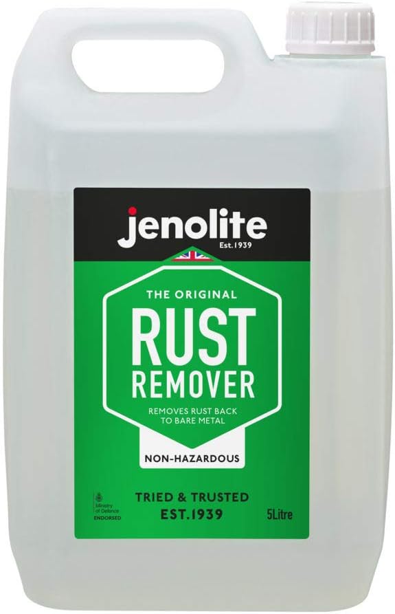 JENOLITE Non-Hazardous Rust Remover | 5 Litres | Water Based | Rust ...