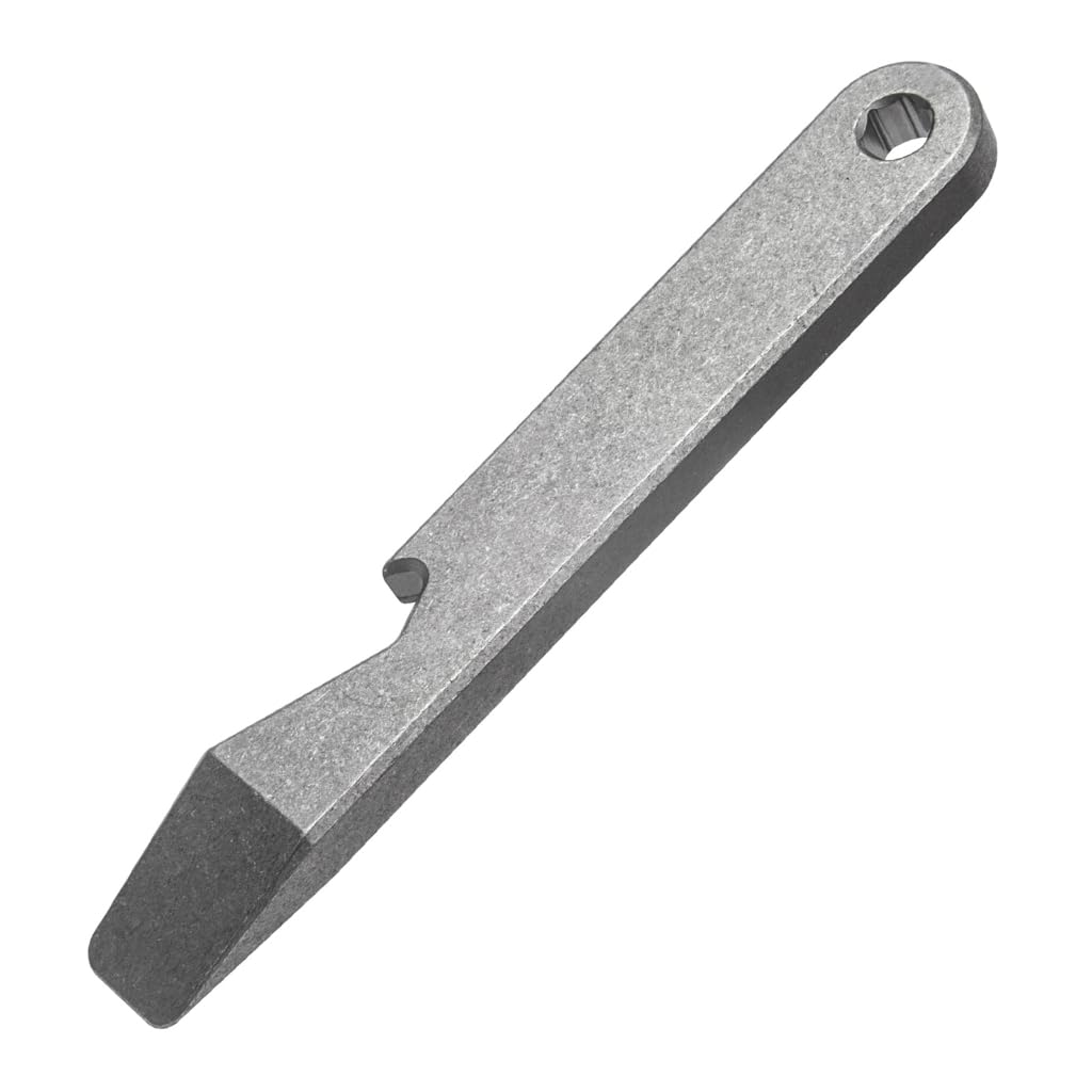 Amazon | Titanium EDCTool Pry Bar wih Keychain Hole Multitool Tool ...