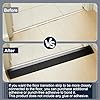2 Pcs Aluminum Floor Transition Strip Thickness About 1.8 mm 36 Inch ...