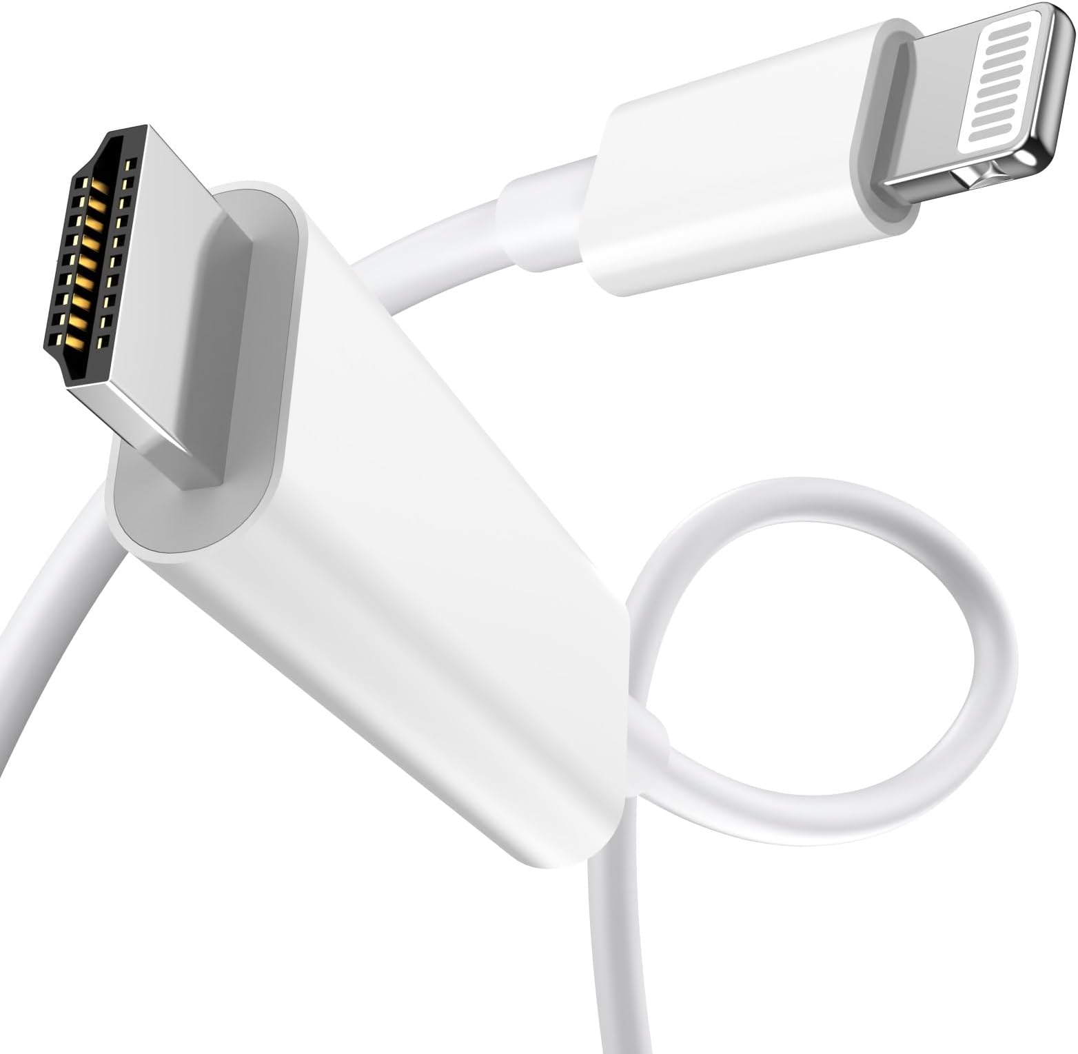 Amazon.com: [Apple MFi Certified] Apple Lightning to HDMI Cable Adapter ...