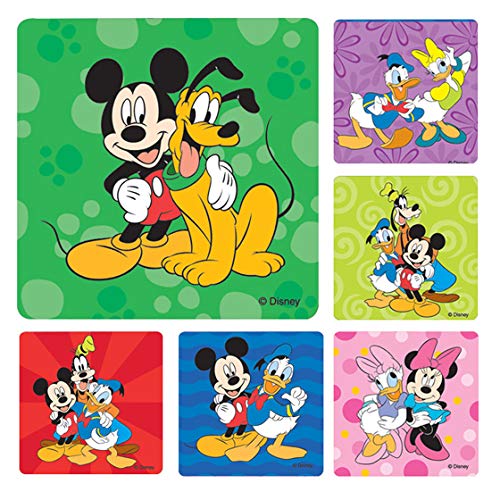 Amazon.com: Disney Pals Stickers in 6 Assorted Designs - 100 Per Pack ...