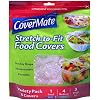 Amazon.com: Covermate Stretch-to-fit Food Covers Convenient Reclosable ...