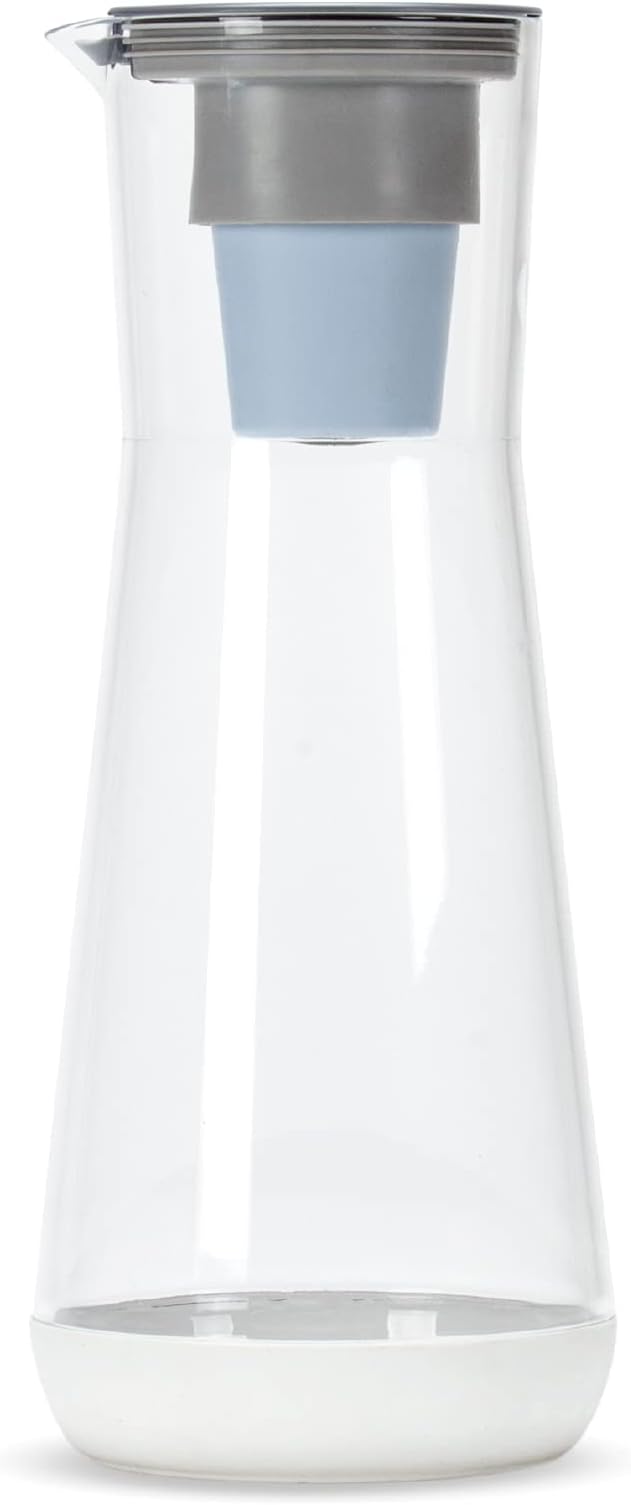 Amazon.com: Hydros Water Filter Pitcher, 40 oz Slim Design, Patented ...