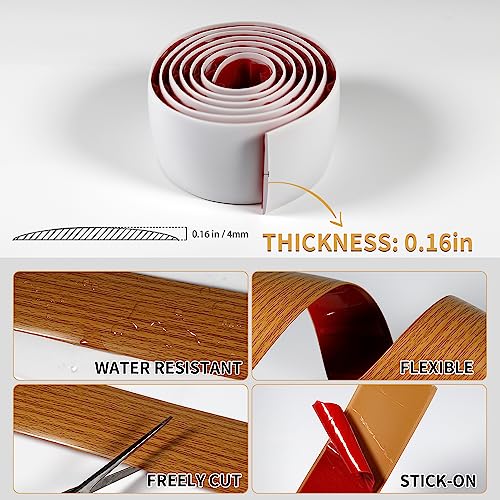 Snapklik.com : Floor Transition Strip, 3.3 Ft Self Adhesive Vinyl ...