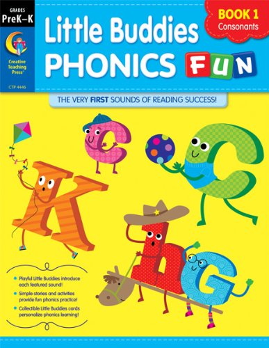 Little Buddies Phonics Fun, Book 1: Consonants: Creative Teaching Press ...