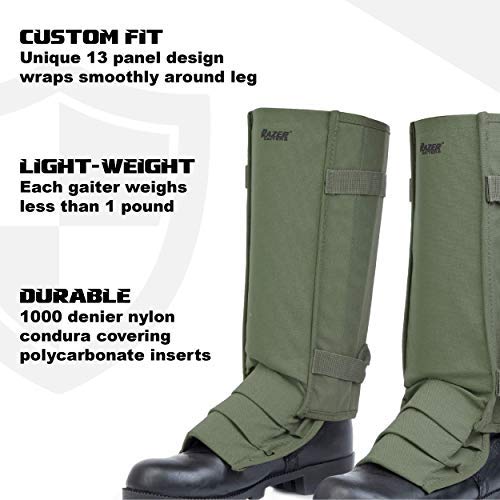 Razer Snake Gaiters with Free Storage Bag - Snake Bite - Want It All